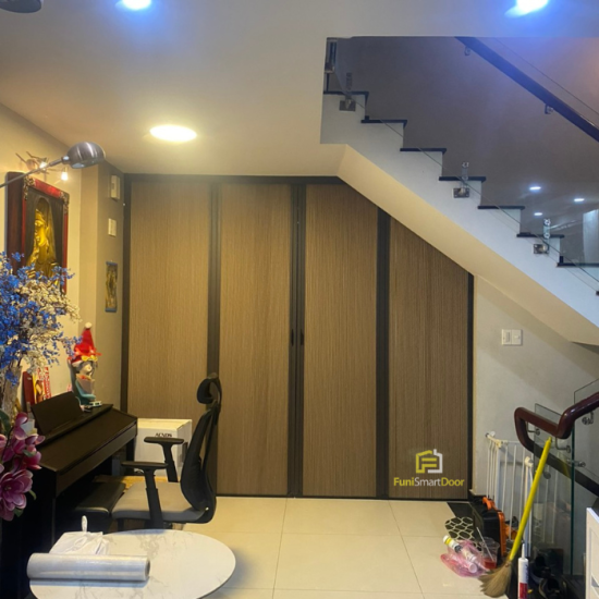 Vách ngăn tổ ong quận 4 từ Funi Smart Door